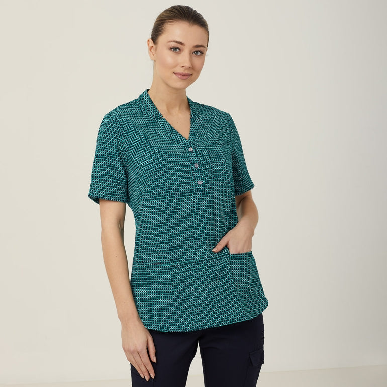 NNT Uniforms Pixel Print S/S Tunic (CAT9R9) – Workwear Wholesalers